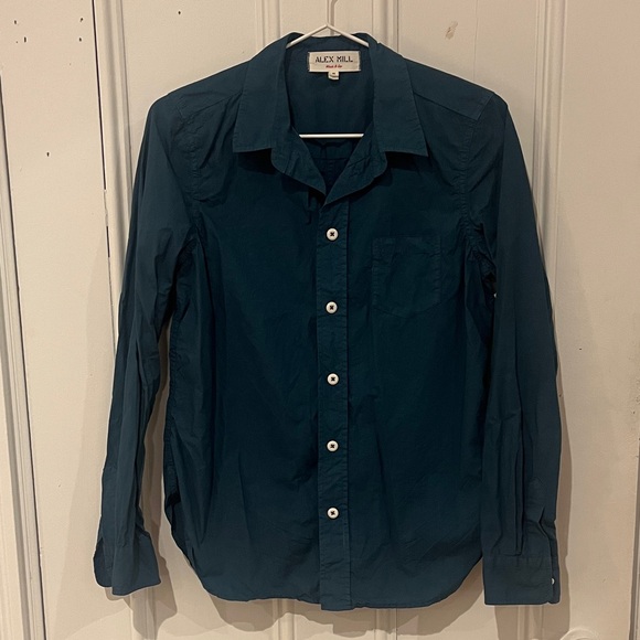 Alex Mill | Tops | Alex Mill Blue Oxford Button Down | Poshmark